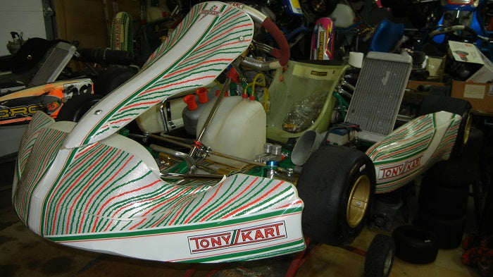 2017 OTK Tony Kart with Vortex ROK GP single speed engine package ...